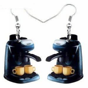 Jewelry | Fun Acrylic Coffee Machine Earrings | Poshmark